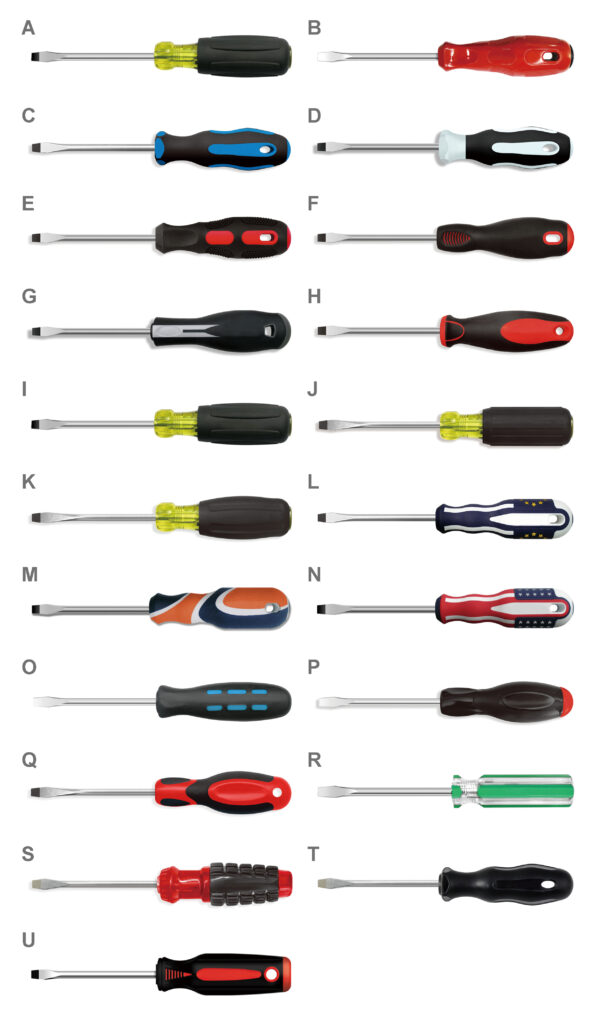 Slotted Screwdriver - Sergia-Taiwan Hand Tools Manufacturer